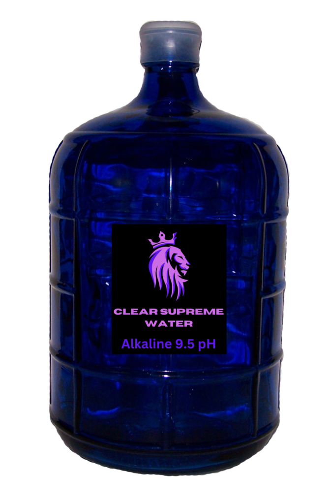 3 Gallon Glass Bottles - Clearsupremewaterdelivery