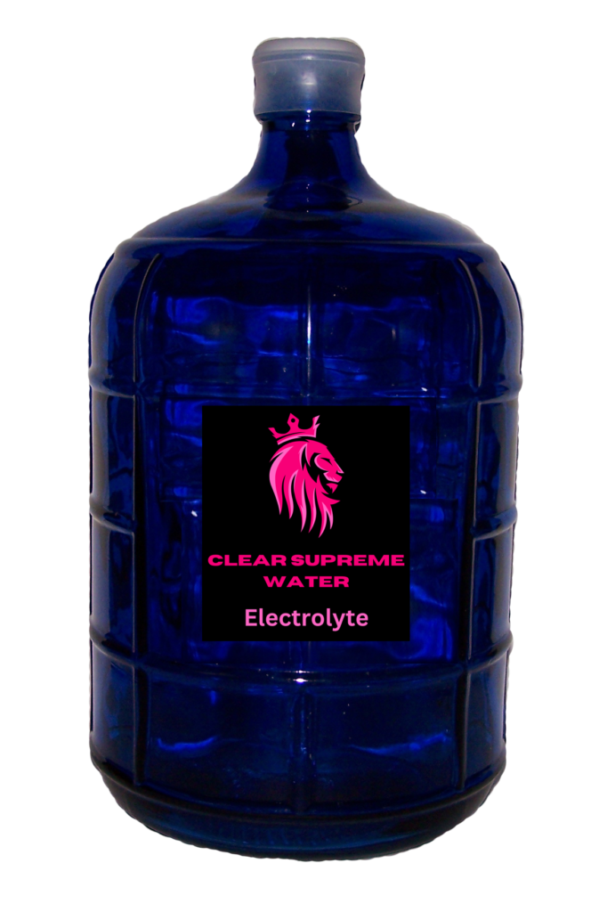 3 Gal Glass Bottles | Clear Supreme Water Delivery