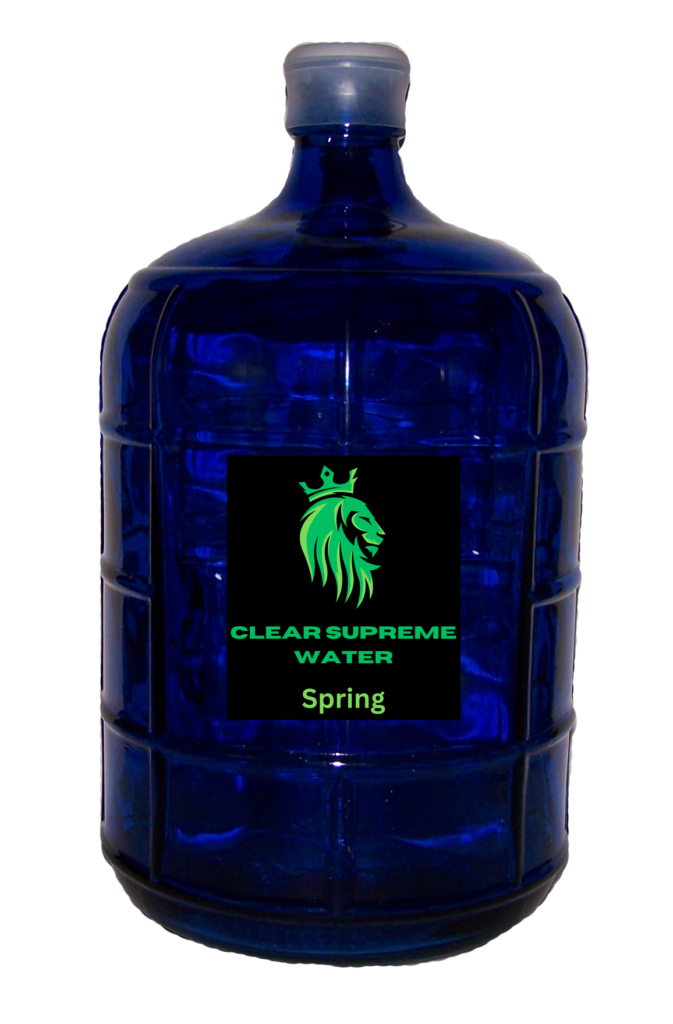 3 Gal Glass Bottles | Clear Supreme Water Delivery